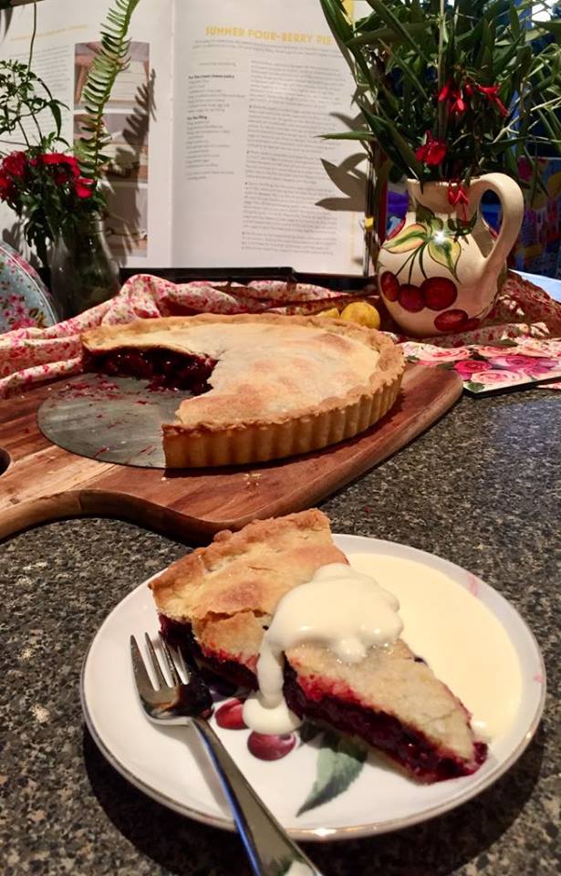 The 99th Bake: Summer Four Berry Pie – It's time to have fun and bake!! :)